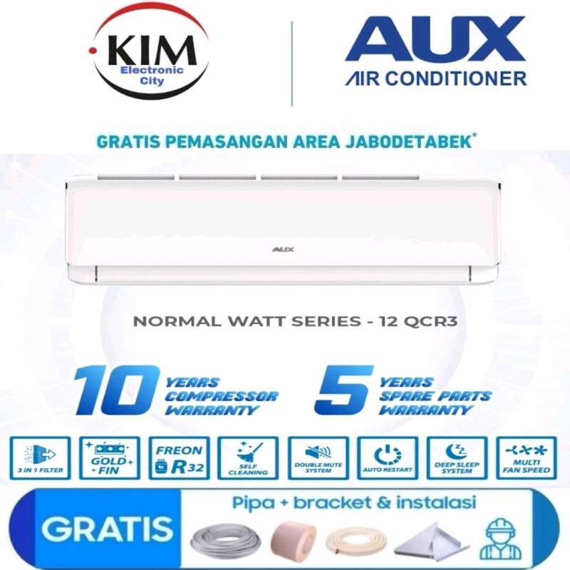 Jual Ac Aux 1.5 Pk Best-12qcr3 1.5 Pk Normal Watt Goldfin R32 [free Instalasi+material] Garansi ...