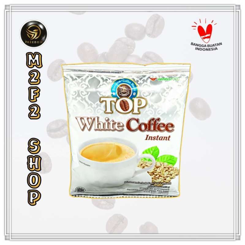 Promo Top Premium Coffee Blend White Coffee | Kopi Susu Instant Sachet ...