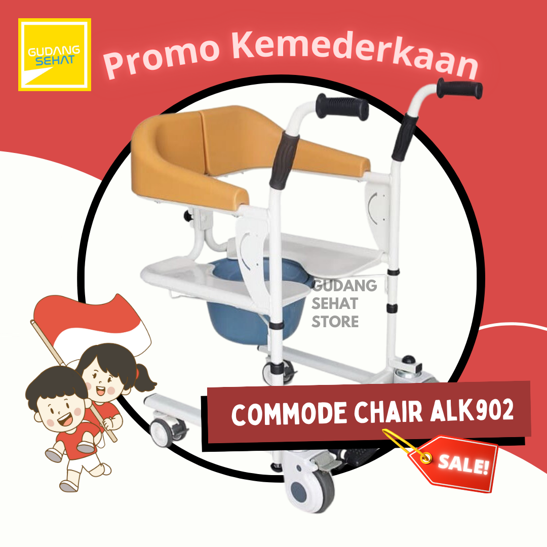 Jual Kursi Roda One Care ALK902 + Commode / Onecare chair kursi bab ...