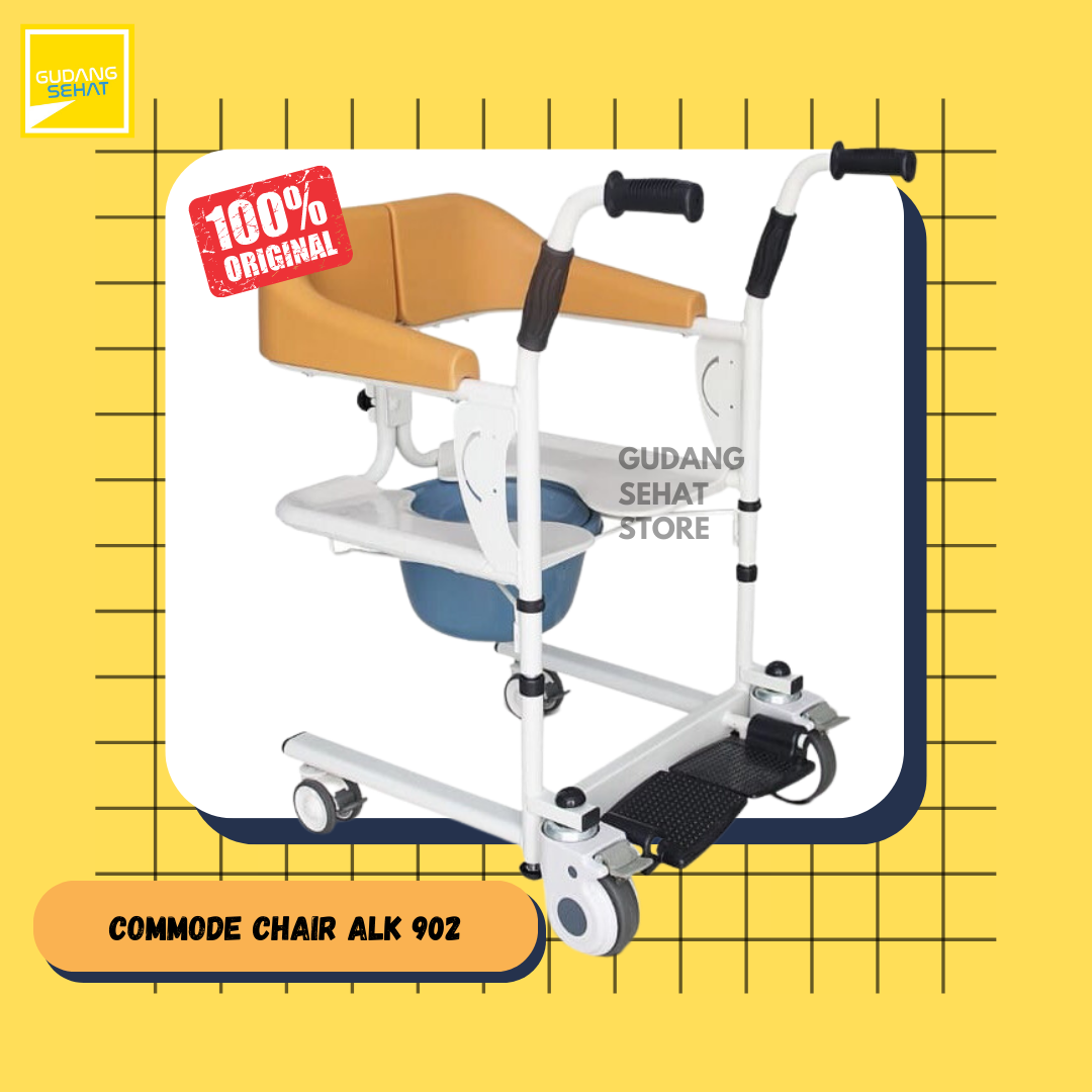 Jual Kursi Roda One Care ALK902 + Commode / Onecare chair kursi bab ...
