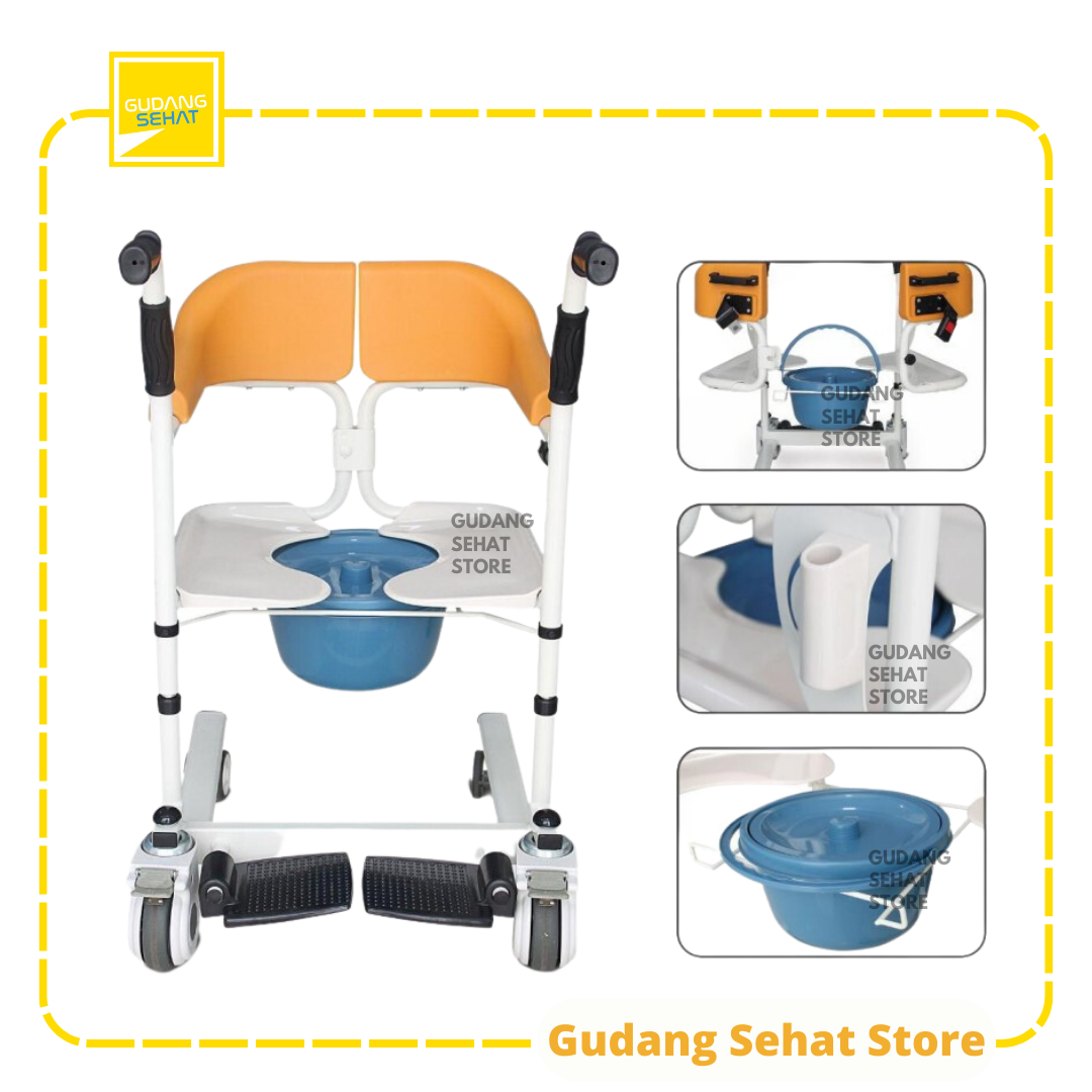 Jual Kursi Roda One Care ALK902 + Commode / Onecare chair kursi bab ...