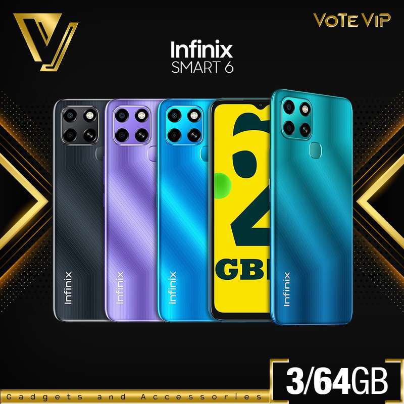 Jual Infinix Smart 6 3/64 Ram 3gb Internal 64gb Garansi Resmi Indonesia ...