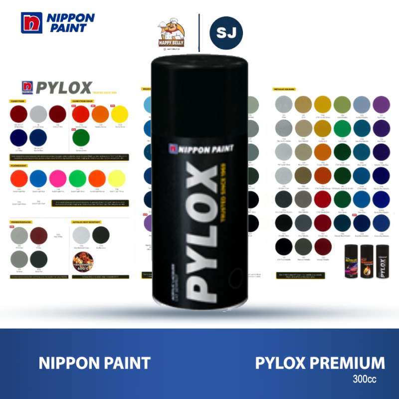 Jual Pylox Premium / Nippon Paint Cat Semprot Pylox 300cc / Pylox Nippon Paint / Cat Spray / Cat ...