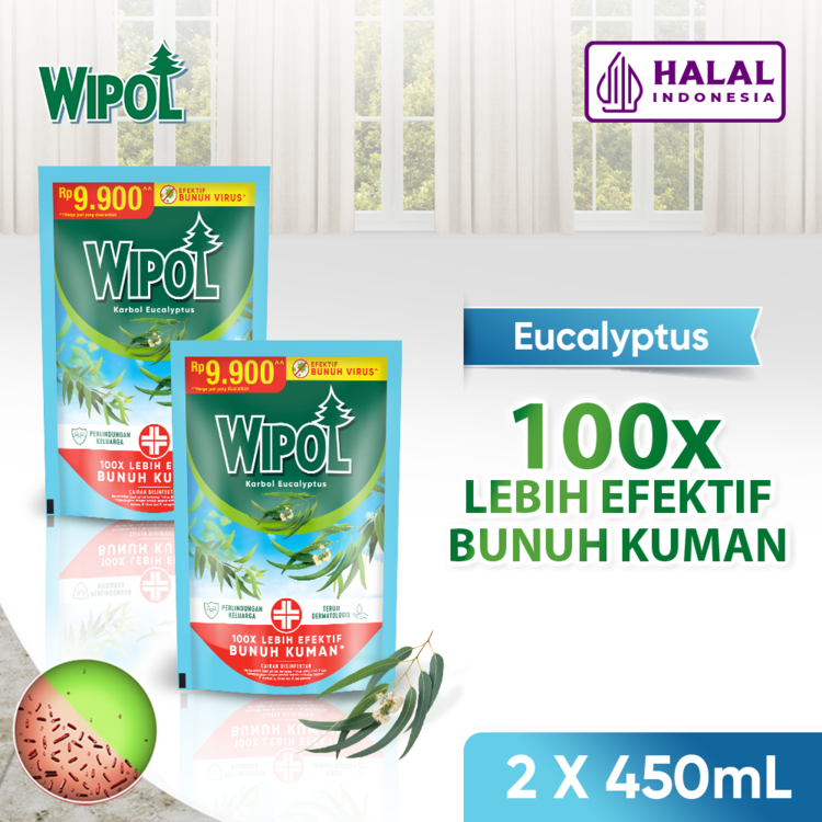 Promo Wipol Pembersih Lantai Cairan Disinfektan Teruji Dermatologis ...