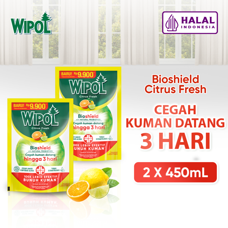 Promo Wipol Pembersih Lantai Cairan Disinfektan Teruji Dermatologis ...