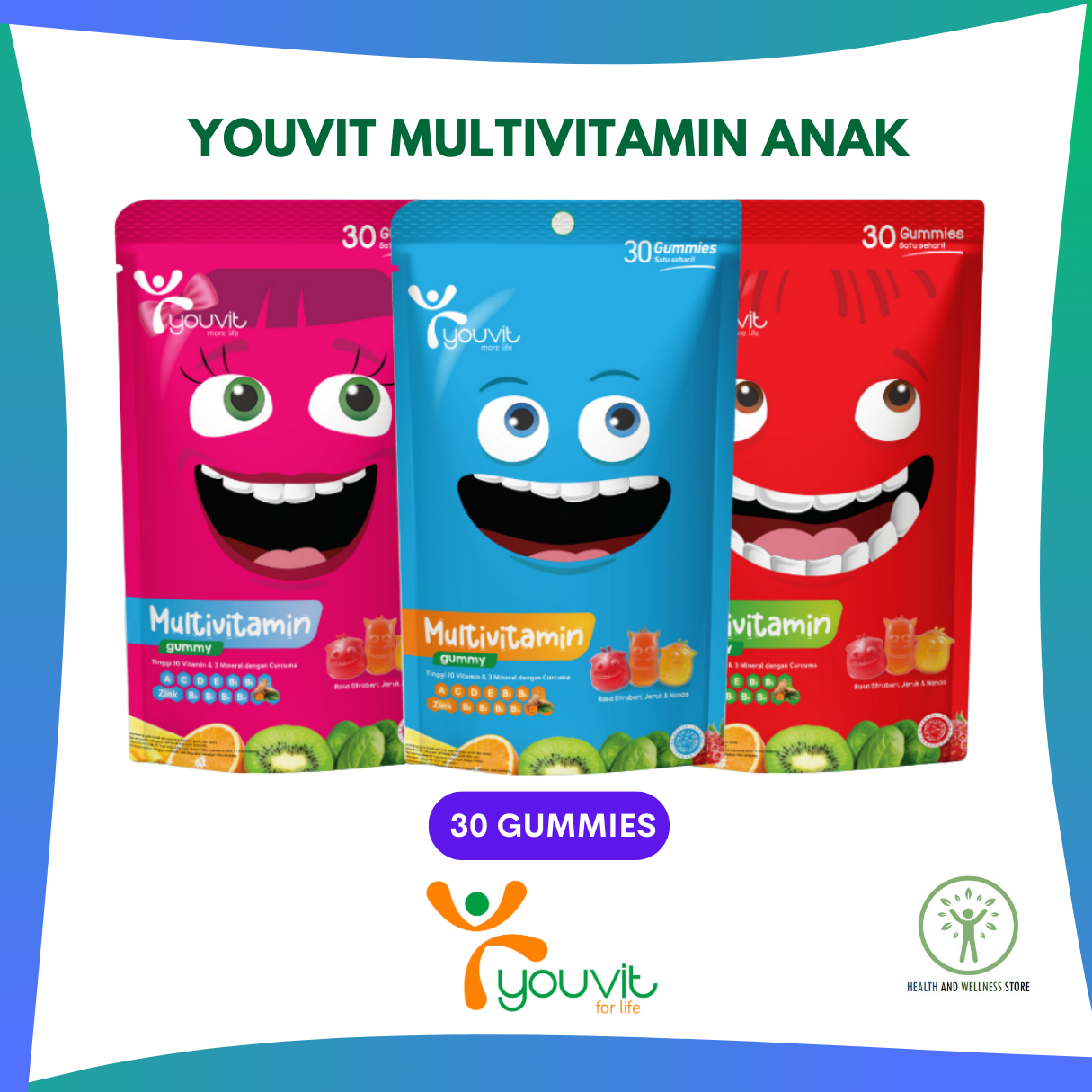 Jual Youvit Multivitamin Anak Harga Mei 2024 | Blibli