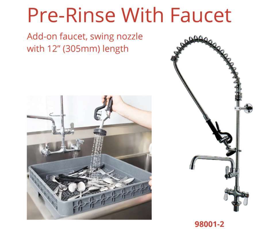 Jual Getra 98001-2 Dishwasher Pre-rinse With Faucet - Kran Pencuci ...