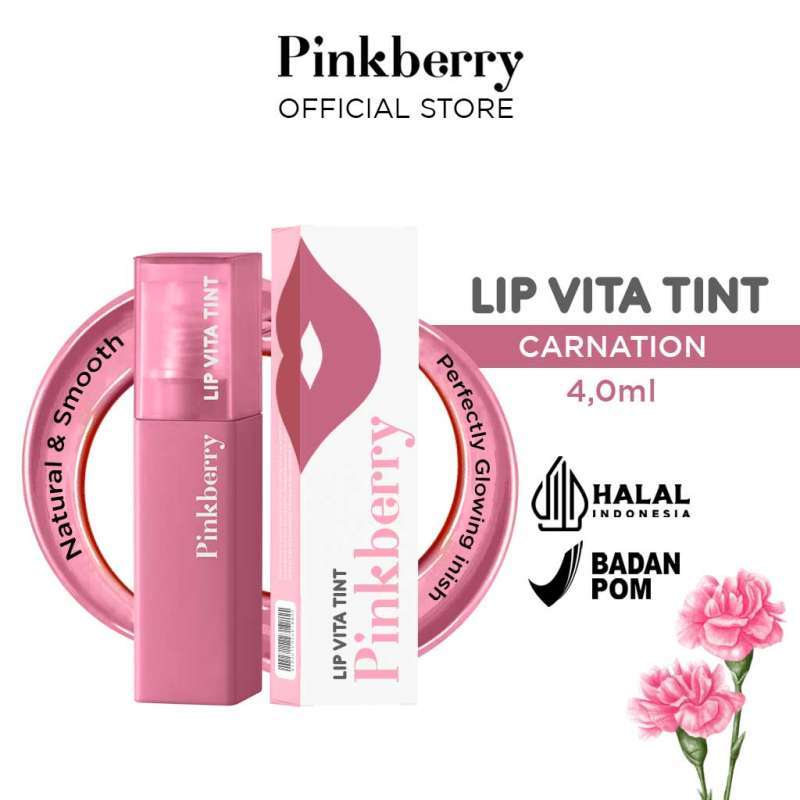 Promo Pinkberry Lip Vita Tint Carnation 4 gr Diskon 3% di Seller ...