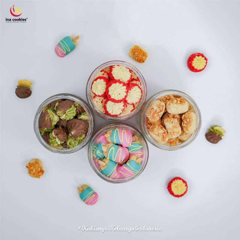 Jual Ina Cookies Jar Kue Kering Premium Lashara - Cheese Kress Di ...