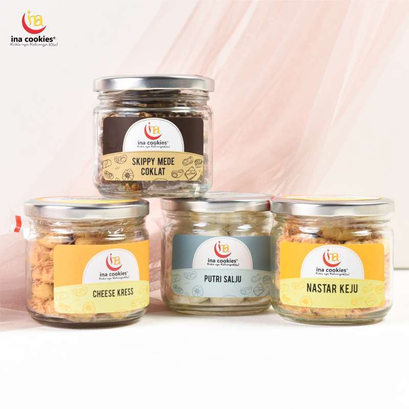 Jual Ina Cookies Jar Kue Kering Premium Lashara - Cheese Kress Di ...