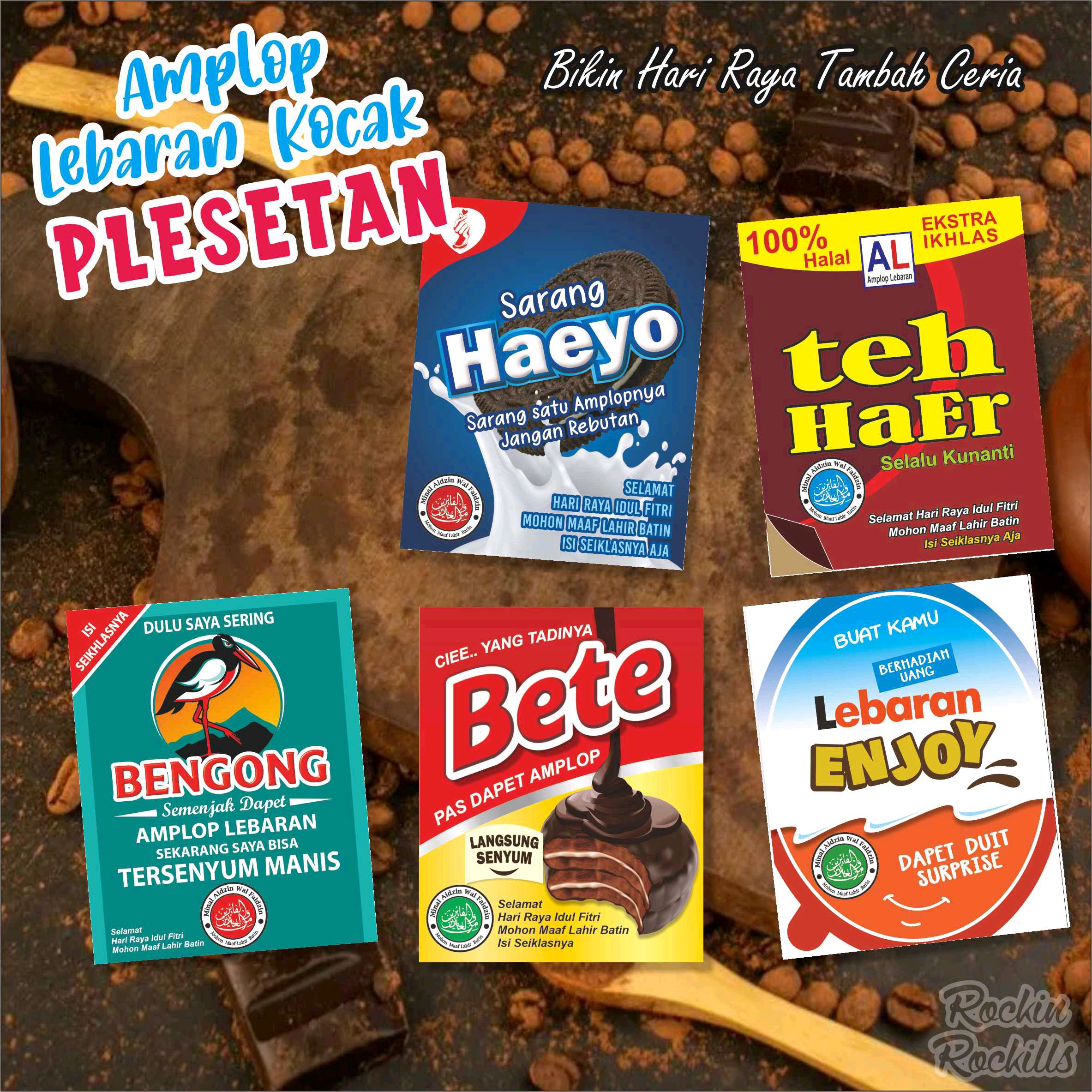Jual Amplop Lebaran Kocak Plesetan di Seller Rockin Rockills - Pondok ...
