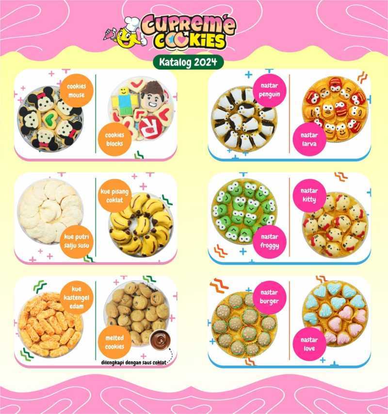 Jual . Cupreme Cookies Kue Kering Karakter Aneka Karakter Kartun Lucu ...