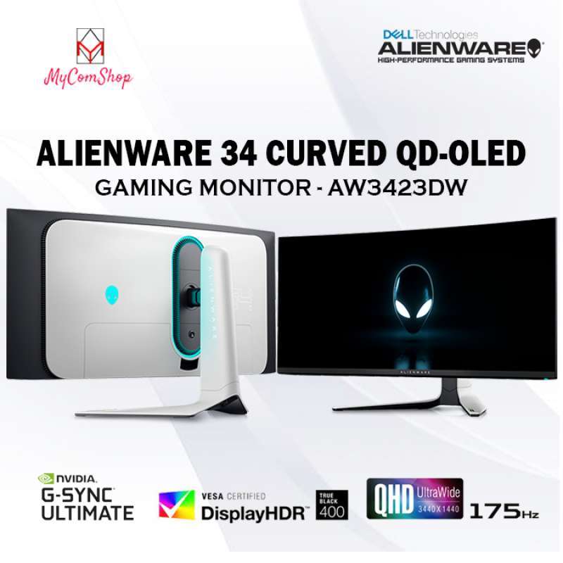 Jual Dell Alienware 34 Curved Qd-oled Gaming Monitor - Aw3423dw Di Seller Mycomshop - Sunter ...