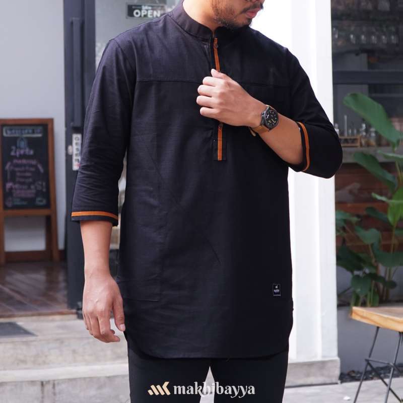 Jual Baju Koko Qurta Muslim Pria Premium Kurta Makhibayya / Koko Qurta ...