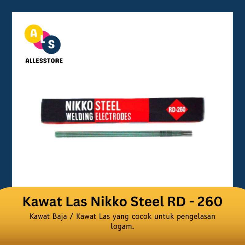Promo Kawat Las Listrik/ Kawat Las Nikko Steel Rd 260/ Welding ...