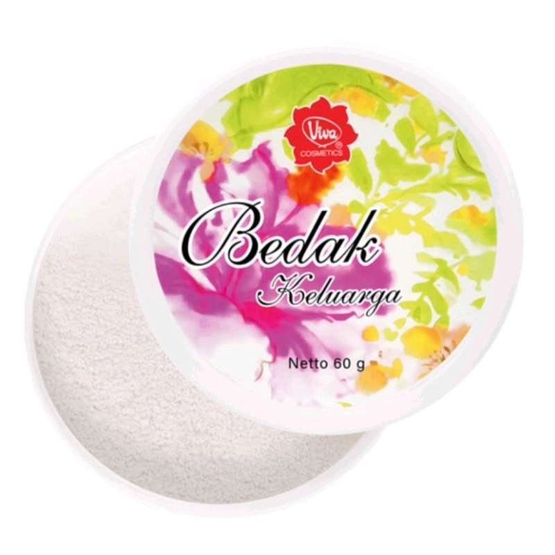 Promo Viva Bedak Keluarga Powder Tabur Loose Powder - Putih Diskon 21% ...
