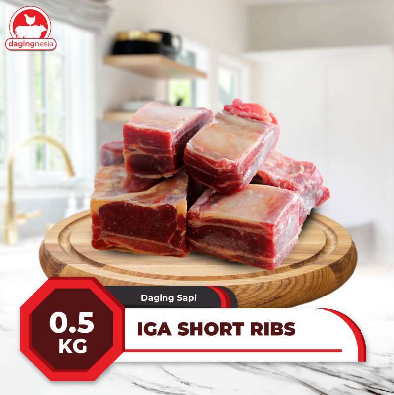 Promo Daging Iga Sapi Short Ribs - 500gr Diskon 14% Di Seller ...