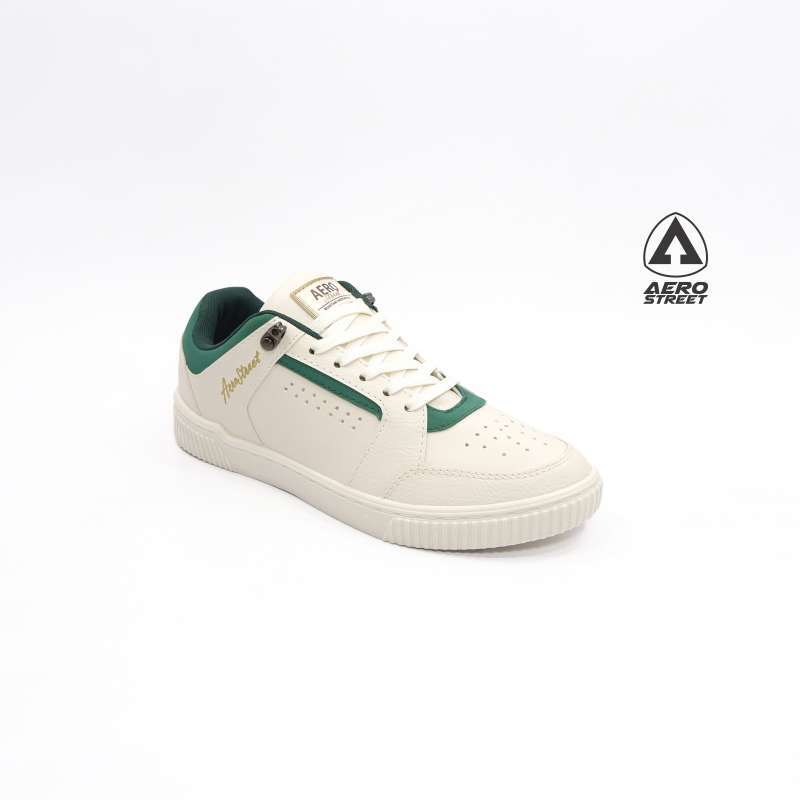 Promo Aerostreet 37-44 Classic Putih Hijau Tua - Sepatu Sneakers Casual ...