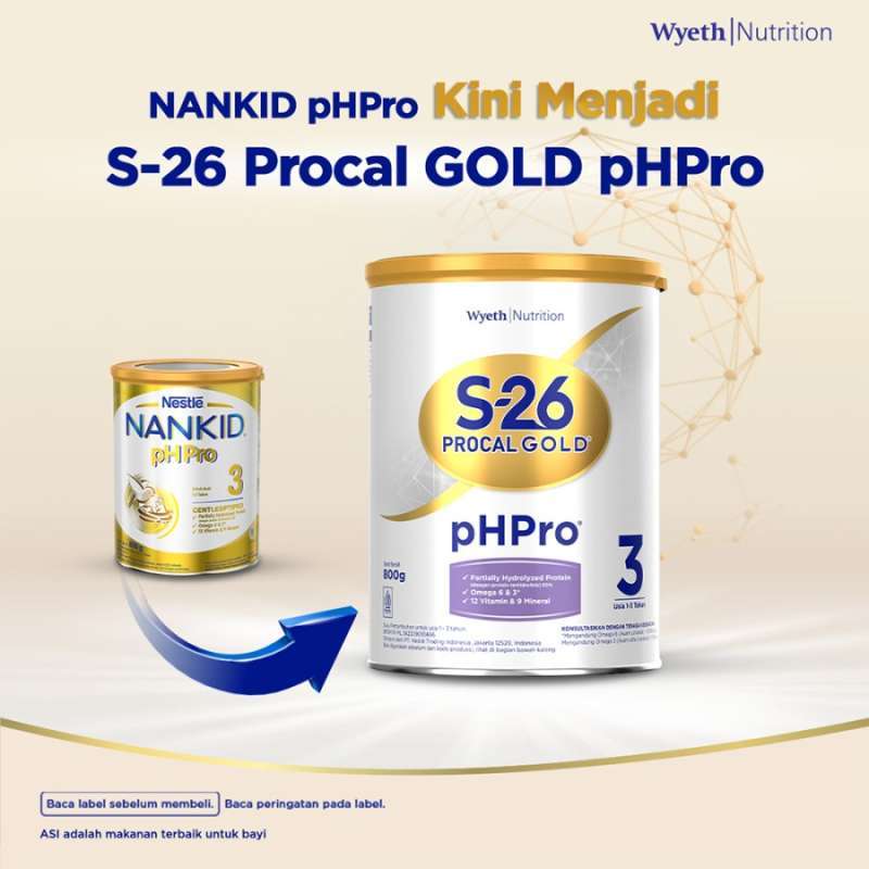Jual Wyeth S26 Procal Gold Ph Pro 3 800 Gr Di Seller Anakpedia ...