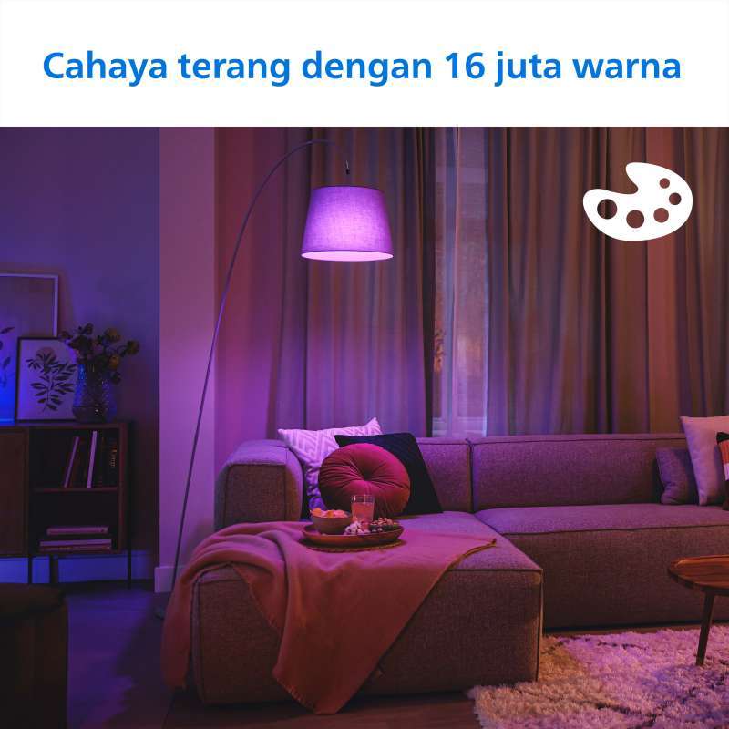 Promo Philips Lampu Smart Wifi Led Multipack W Tunable Color Warna Diskon Di Seller