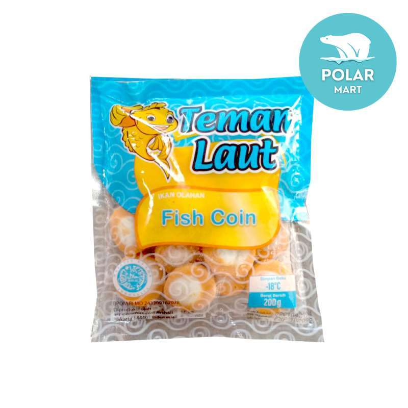 Jual Teman Laut Ikan Olahan Variasi Coin Star & Fish Coin 200 Gram ...