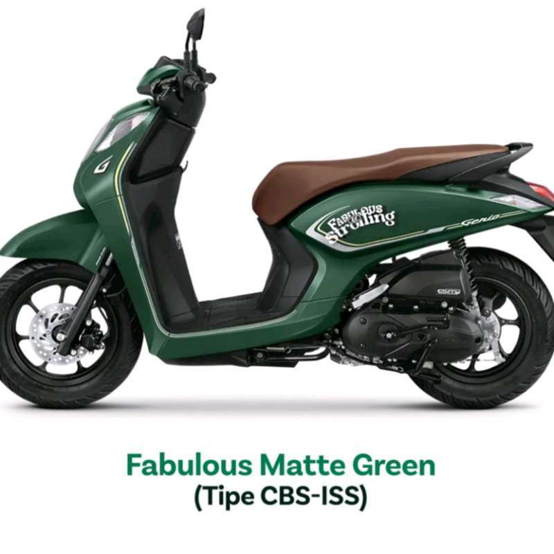 Jual NEW HONDA GENIO CBS ISS 2022 Velg 12' - JADETABEK Fabulous Matte ...