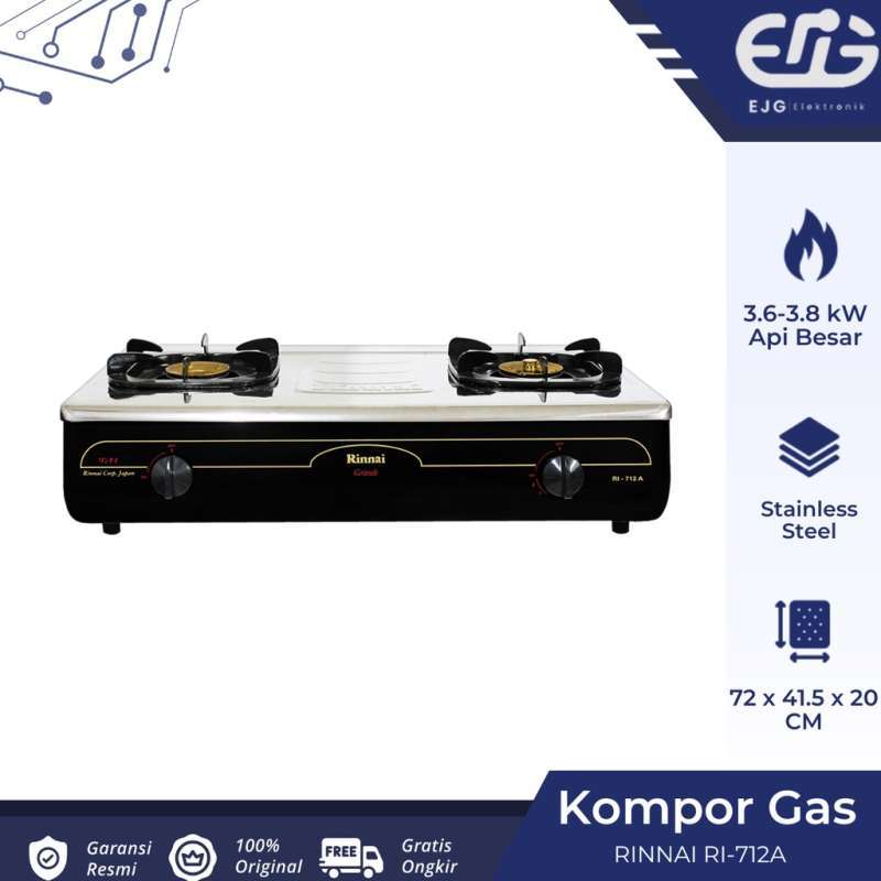 Jual Kompor Rinnai Turbo 712 A Original Murah - Harga Diskon April 2024 ...
