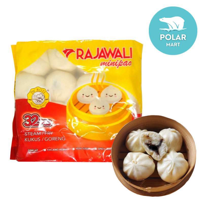 Jual De' Roti Rajawali Aneka Minipao Rasa Ayam/Coklat/Kacang Hijau 32 ...