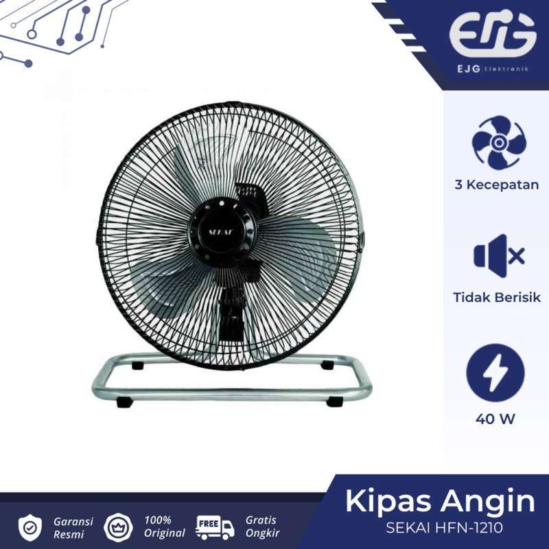 Jual Sekai Kipas Angin Meja dan Dinding HFN 1210 2in1 Besi Desk/Wall Fan HFN1210 di Seller EJG ...