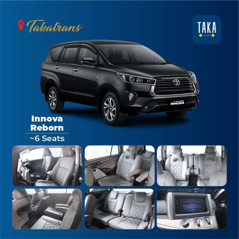 Promo Sewa Innova Reborn Harian Dalam Kota - Takatrans Kapasitas 6 ...