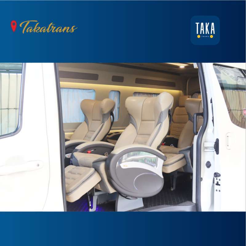 Promo Sewa Hiace Premio Luxury Harian Luar Kota - Takatrans Kapasitas 9 ...