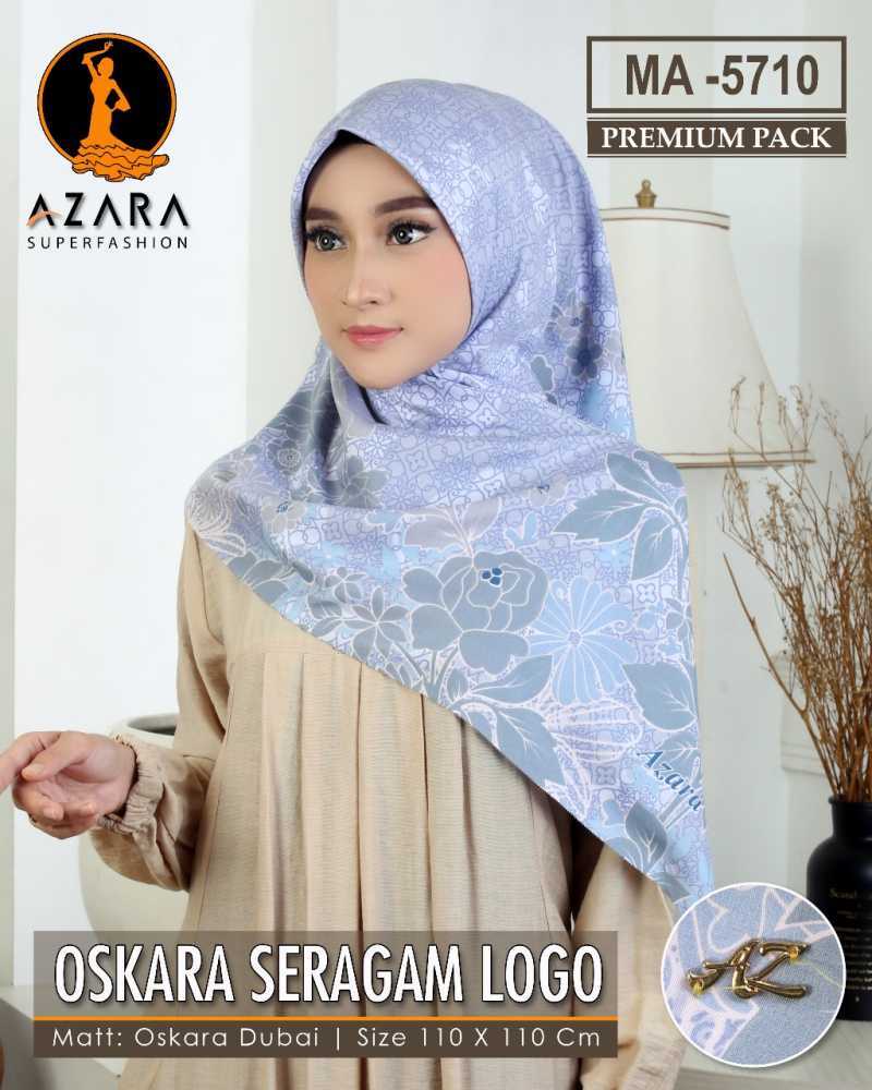 Promo Grosir 10 Pcs - Azara - Jilbab Segi Empat Azara Oskara Motif Lc ...