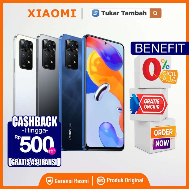 Jual Xiaomi Redmi Note 11 Pro 5g 8 128gb Garansi Resmi Xiaomi Indonesia Di Seller Star Ponsel
