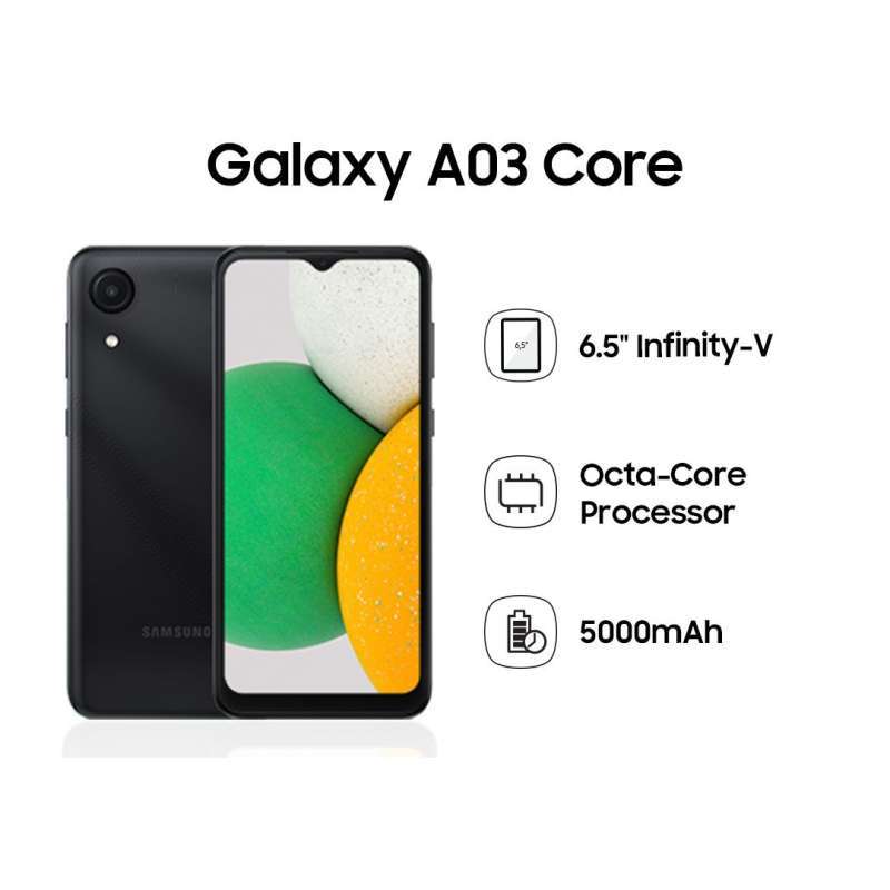 Jual Samsung Galaxy A03 Core Sm-a032f/ds 2/32gb 6,5 Inch Garansi Resmi ...