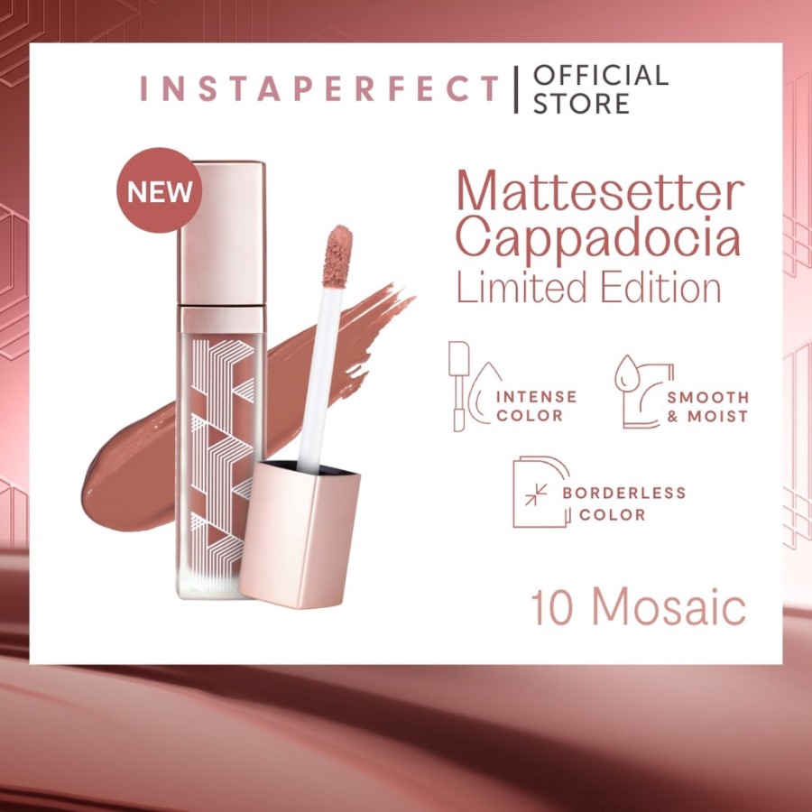 Promo Instaperfect Mattesetter Lip Matte Paint Cappadocia Edition ...