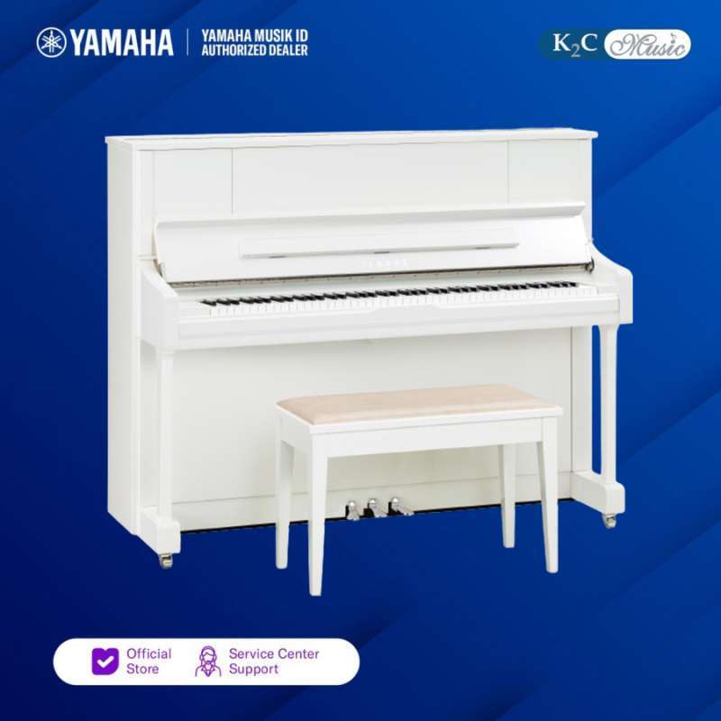Promo Yamaha Piano Upright U1j - Polish White Diskon 9% Di Seller K2c Music Official Store - K2c ...