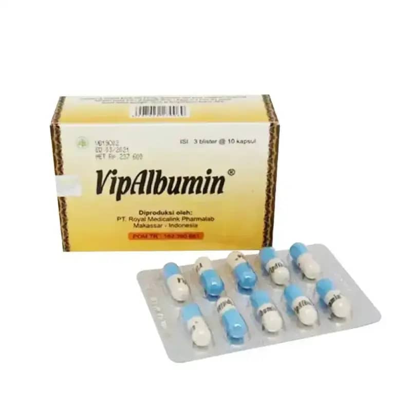 Promo Vip Albumin Suplemen Daya Tahan Tubuh Herbal Yang Mengandung ...