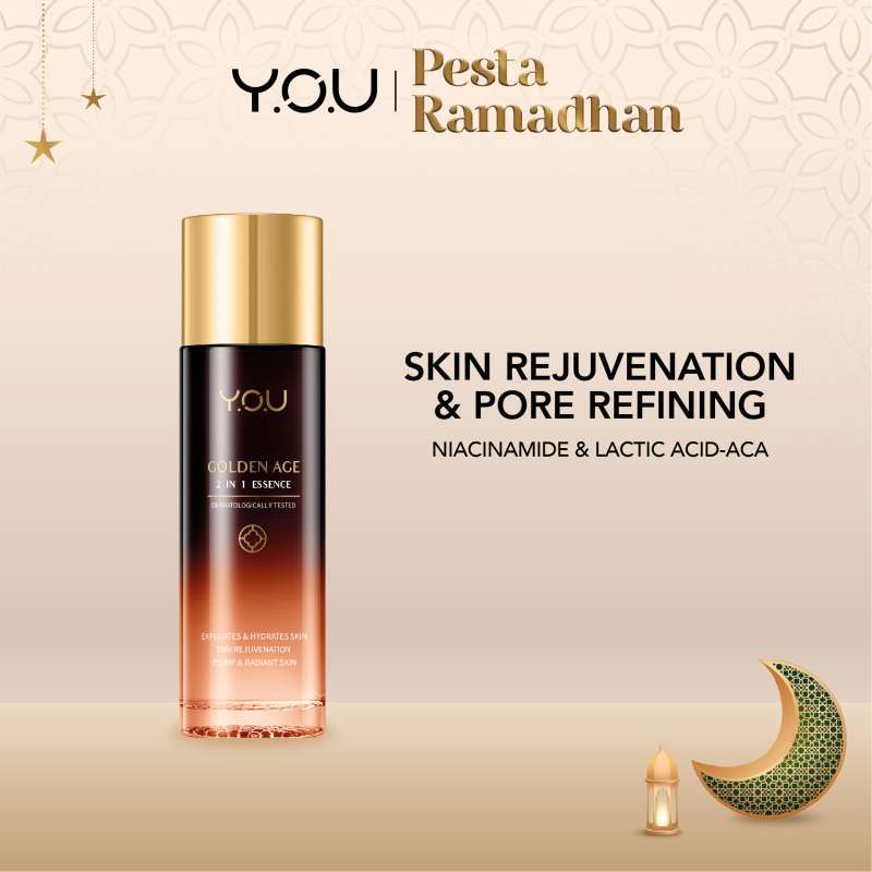 Promo YOU Golden Age 2-in-1 Essence 100ml [1 Step for 8 Skin Solution ...