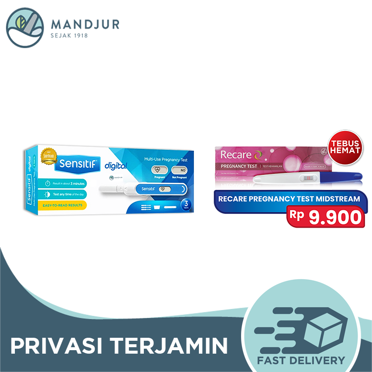 Test Pack Digital Sensitif Lengkap Harga Terbaru Mei 2024 | Blibli