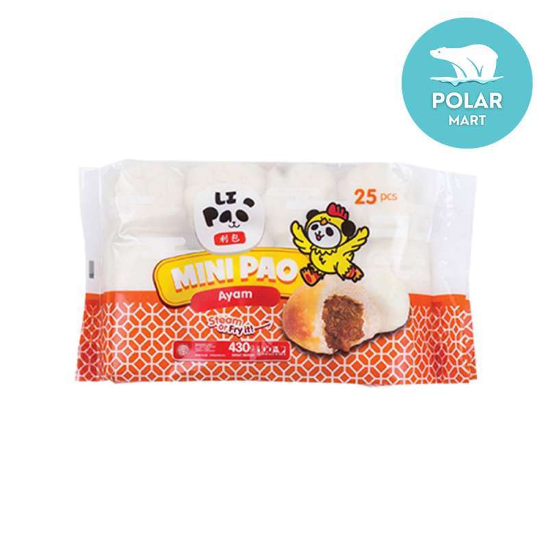 Jual Lipao Mini Pao Rasa Cokelat, Ayam, Keju, Kacang Hijau & Merah Isi ...