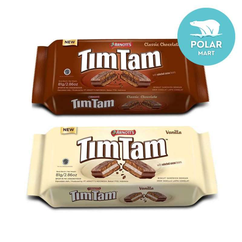 Jual Arnott's Tim Tam Biscuit Snack Variasi Rasa Vanilla & Classic ...