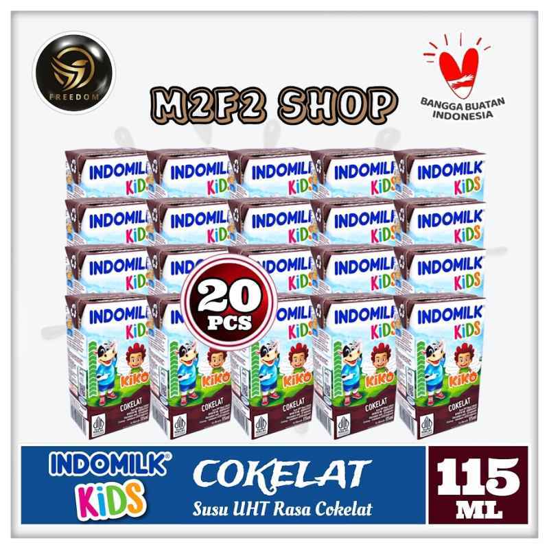 Promo Susu Indomilk Kids Kotak Uht Cokelat - 115 Ml (kemasan 20 Pcs) Diskon 13% Di Seller M2f2 ...