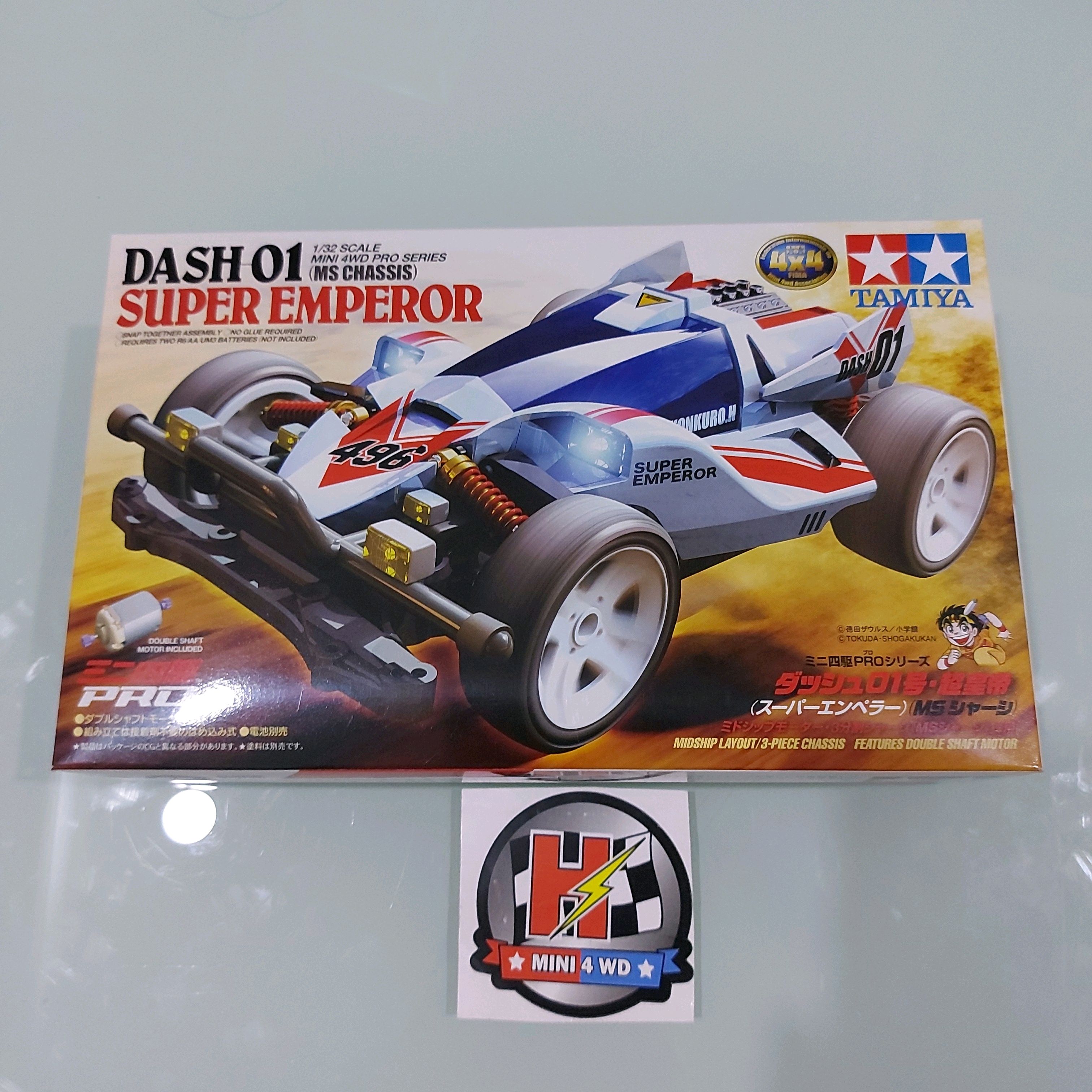 Jual Tamiya Mini 4Wd Dash-01 Super Emperor MS Chassis ~ 18632. di ...