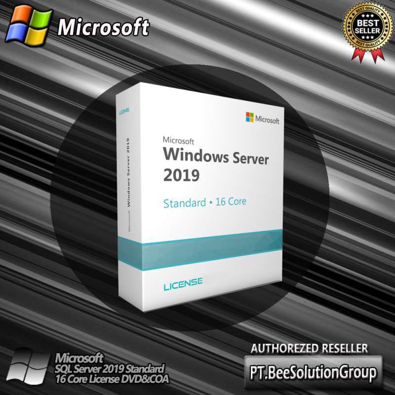 Jual Microsoft Sql Server 2019 Standard 16 Core License Dvd&coa Di ...