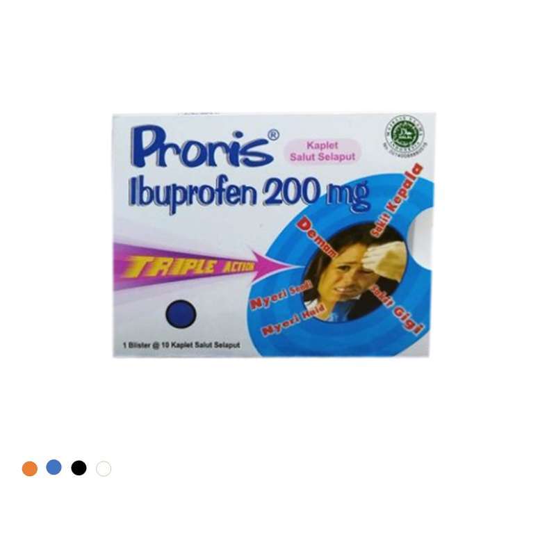 Promo Proris Tablet 200 Mg 10 Table - Obat Demam - Strip Diskon 4% Di ...