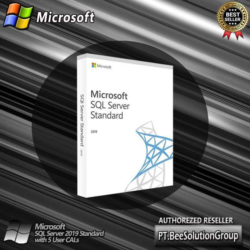 Jual Microsoft Sql Server 2019 Standard With 5 User Cals Di Seller ...