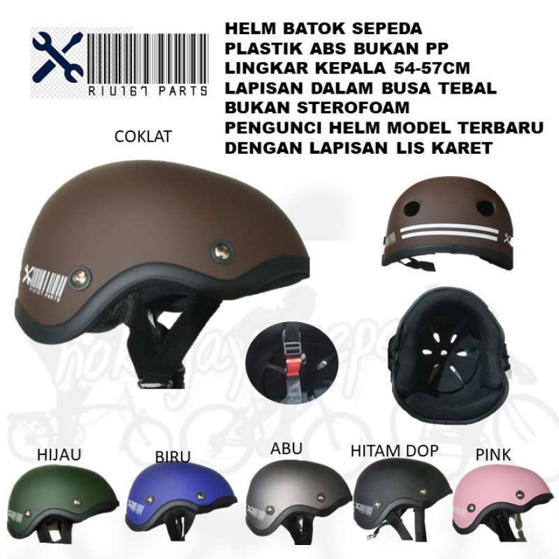 Jual RIU167 HELM SEPEDA LISTRIK E BIKE DAN SEPEDA MODEL BATOK dengan ...