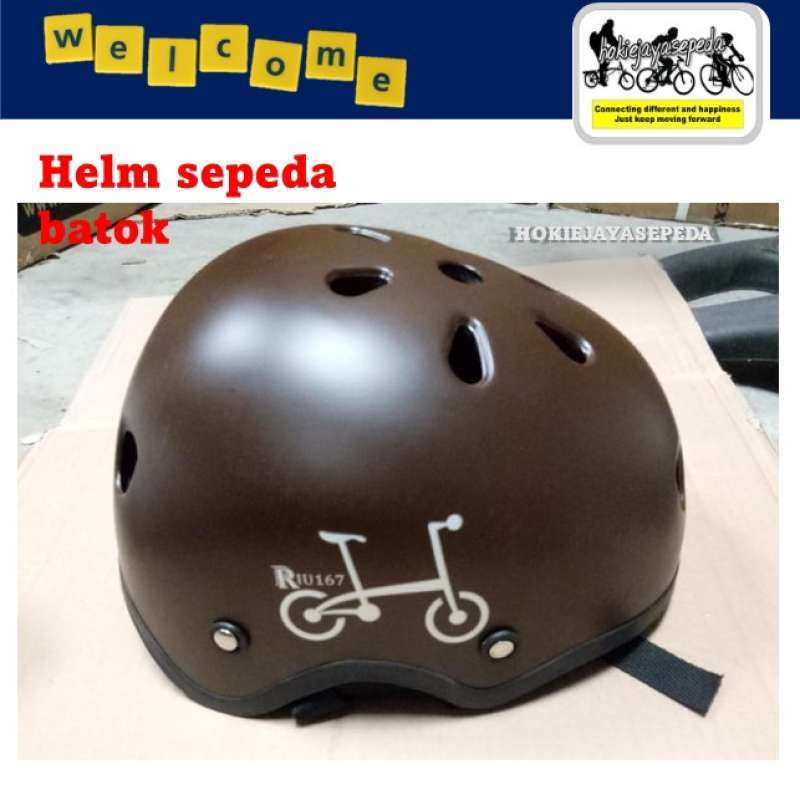 Jual RIU167 HELM SEPEDA LISTRIK E BIKE DAN SEPEDA MODEL BATOK dengan ...
