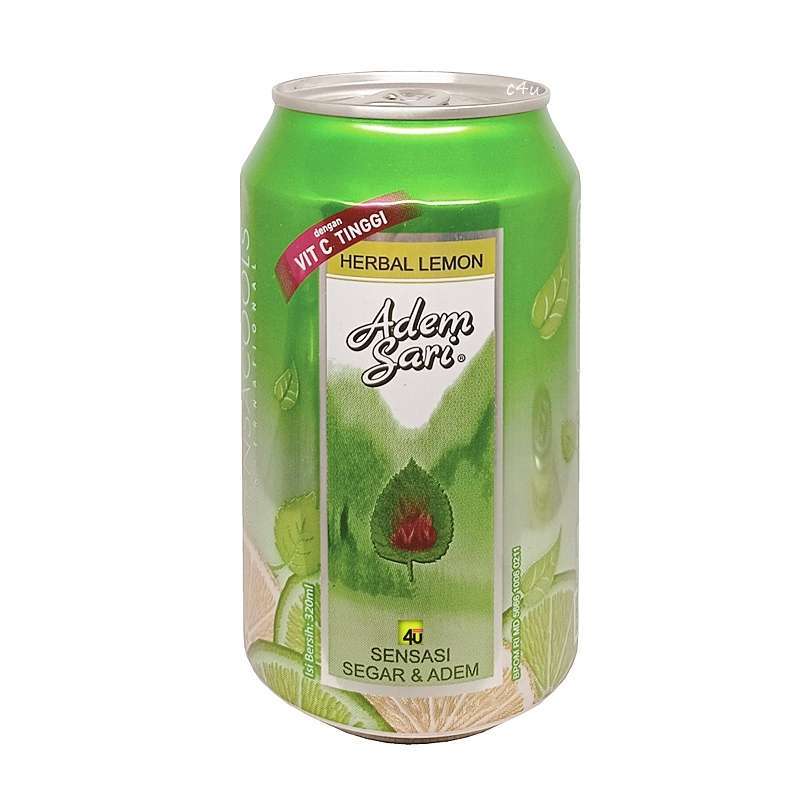 Promo Adem Sari Ching Ku - Herbal Lemon Drink - 320ml Kaleng Diskon 25% ...