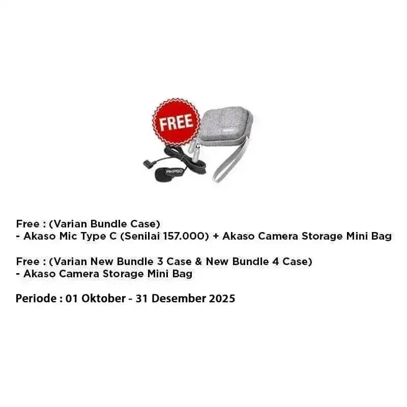 Promo Jpc Kemang Akaso V50x Cube / V50x New Version 4k Action Cam Akaso ...